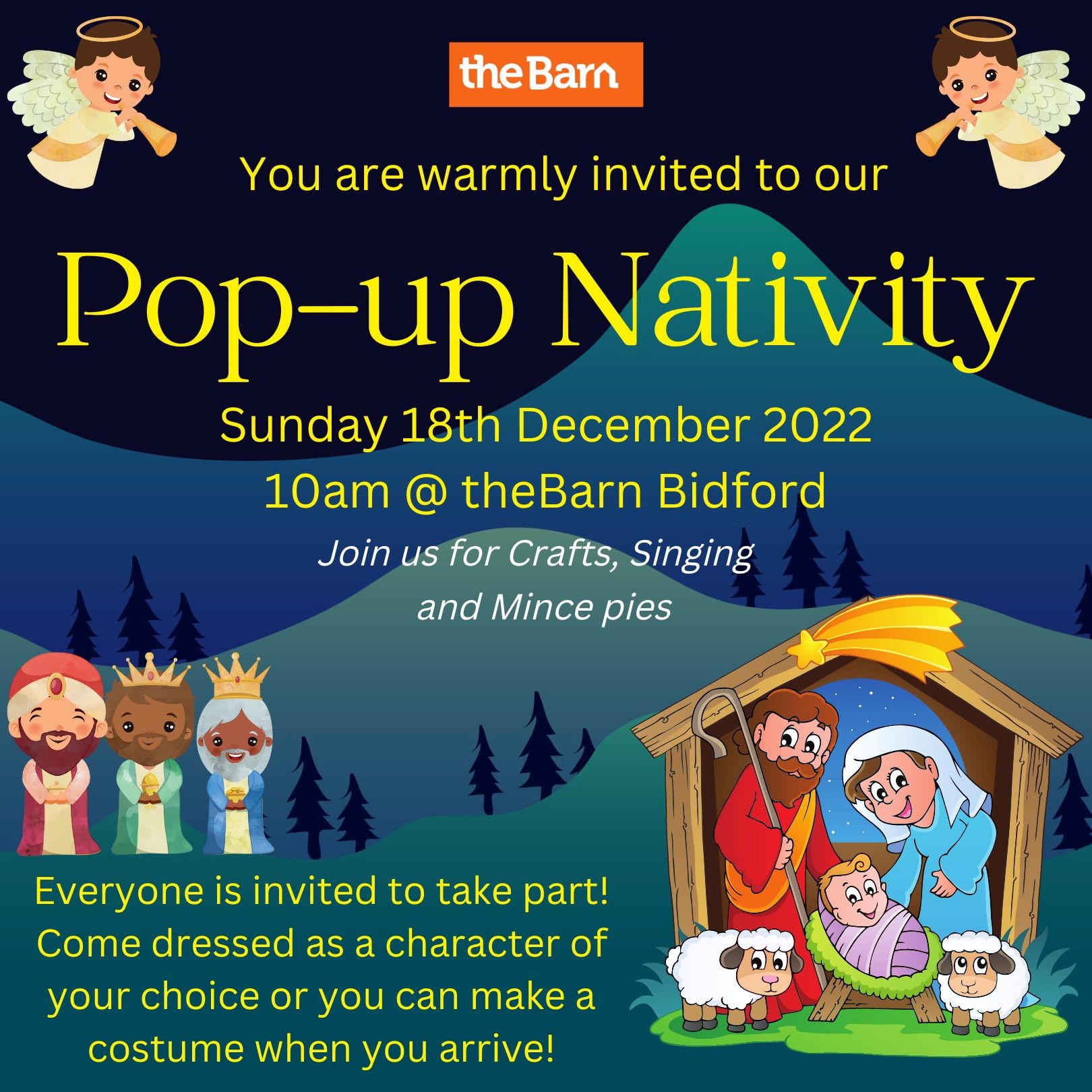 Pop-Up Nativity | theBarn